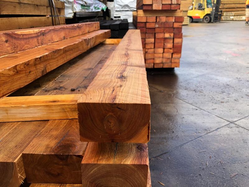 Cypress Sawn Fence Post 125x75mm - I Got Wood