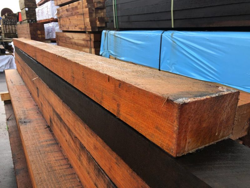 Mixed Gum Hardwood Sawn Post 125x75mm - I Got Wood