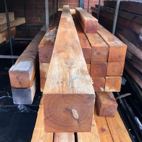 Cypress Fine Sawn Post 100x100mm - I Got Wood