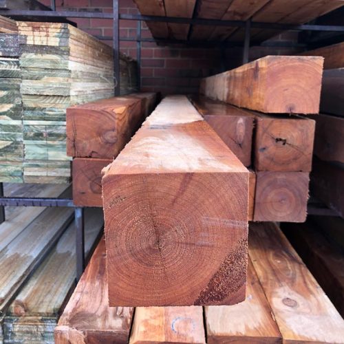 Cypress Fine Sawn Post 125x125mm - I Got Wood