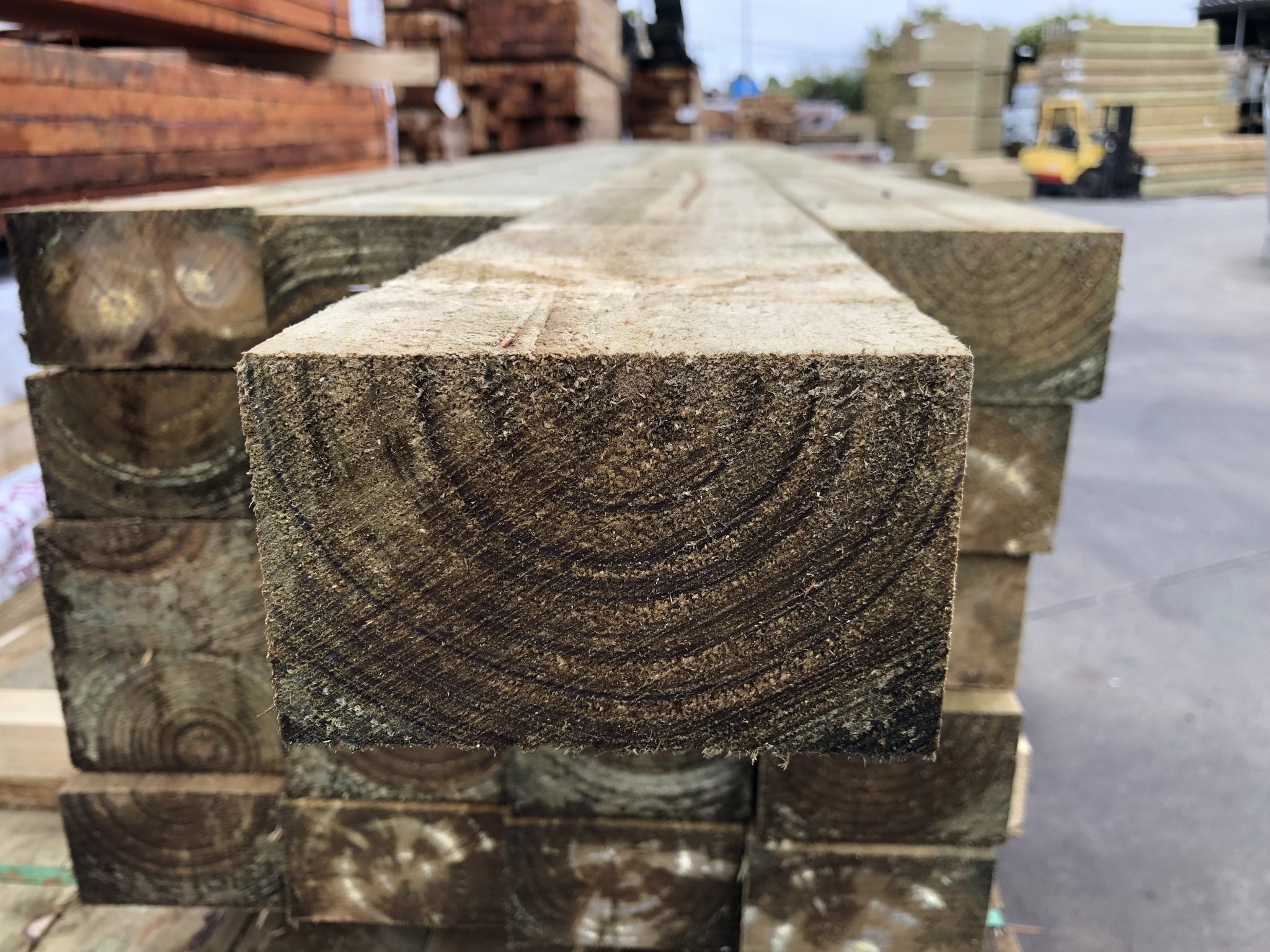 Treated Pine H4 Sawn Fence Post 125x75mm - I Got Wood