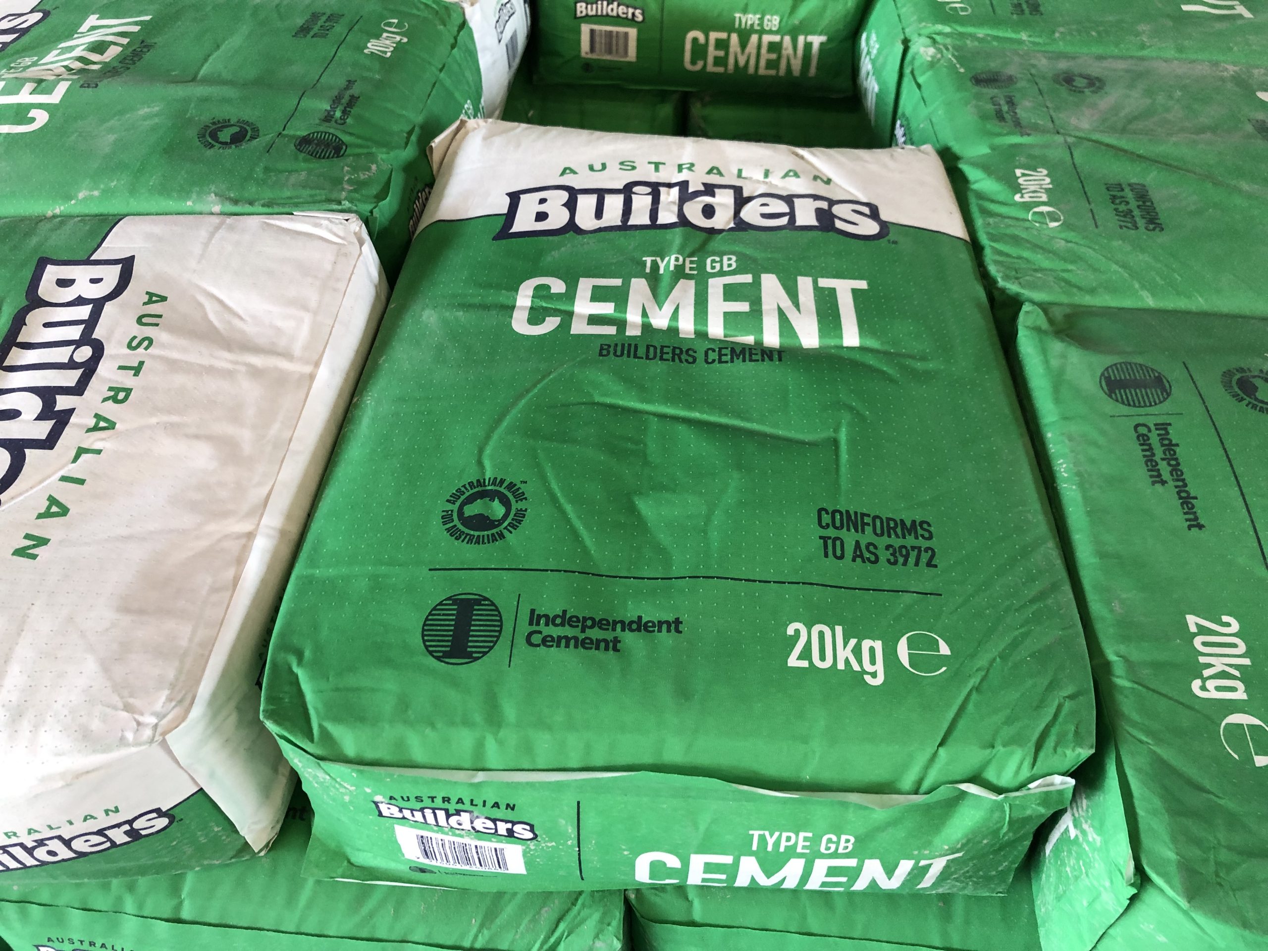 Australian Builders Cement Type GB 20kg Bag - I Got Wood