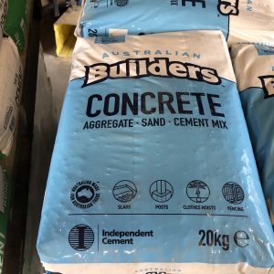 Australian Builders Concrete Mix 20kg - I Got Wood