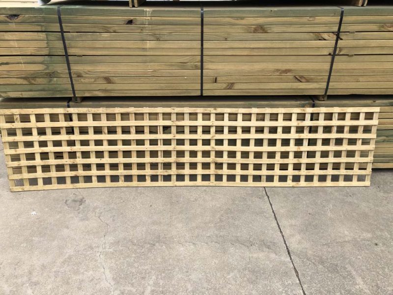 Lattice Sheet 40mm Square Trellis - I Got Wood