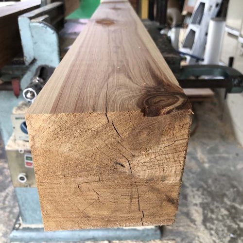 Cypress Post Dressed All Round 125x125mm - I Got Wood