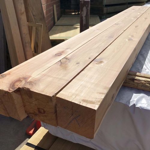 Cypress Post Dressed All Round 125x125mm - I Got Wood