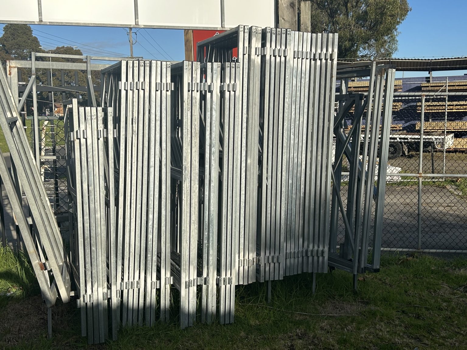 Steel Single Gate Frame - I Got Wood