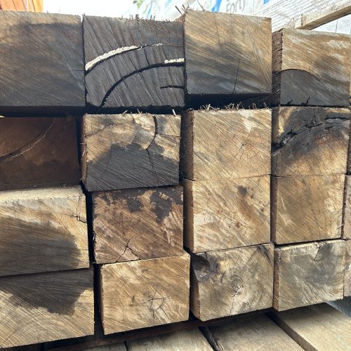 Hardwood H4 Sawn Fence Post 125x100mm - I Got Wood