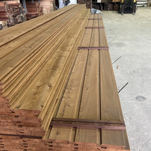 Thermory Spruce Cladding 141x19mm Intense - I Got Wood