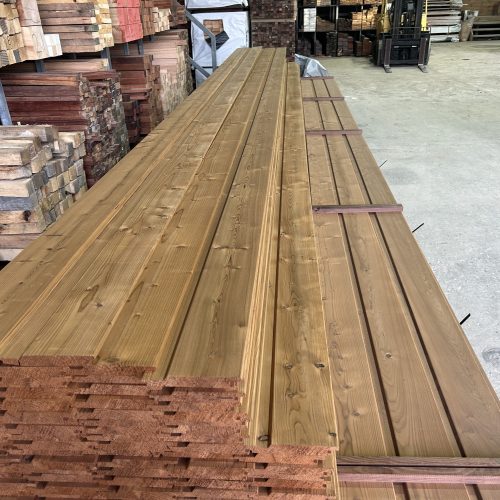 Thermory Spruce Cladding 141x19mm Intense - I Got Wood