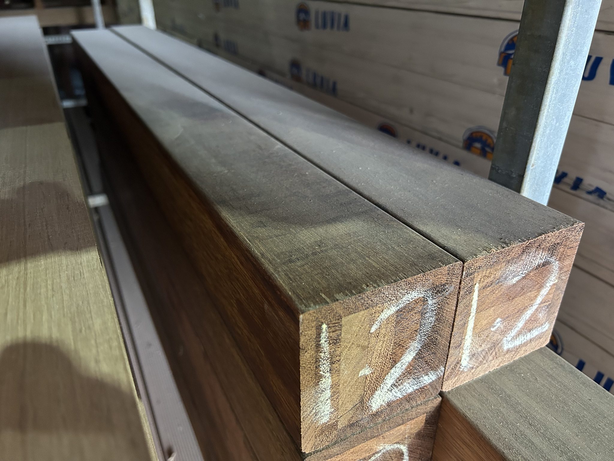 Merbau Laminated Post 90x90mm DAR - I Got Wood