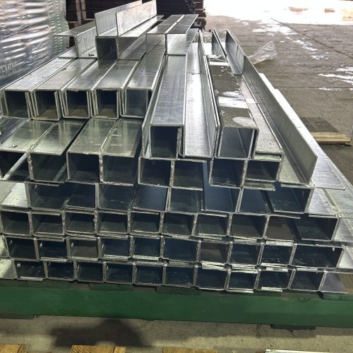 Retaining Wall Steel H Channel 50mm Sleepers - I Got Wood