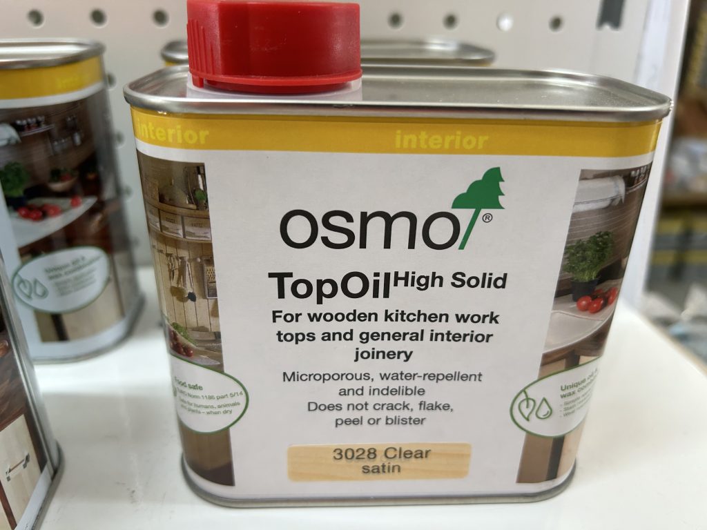 OSMO Top Oil – High Solid Clear - I Got Wood