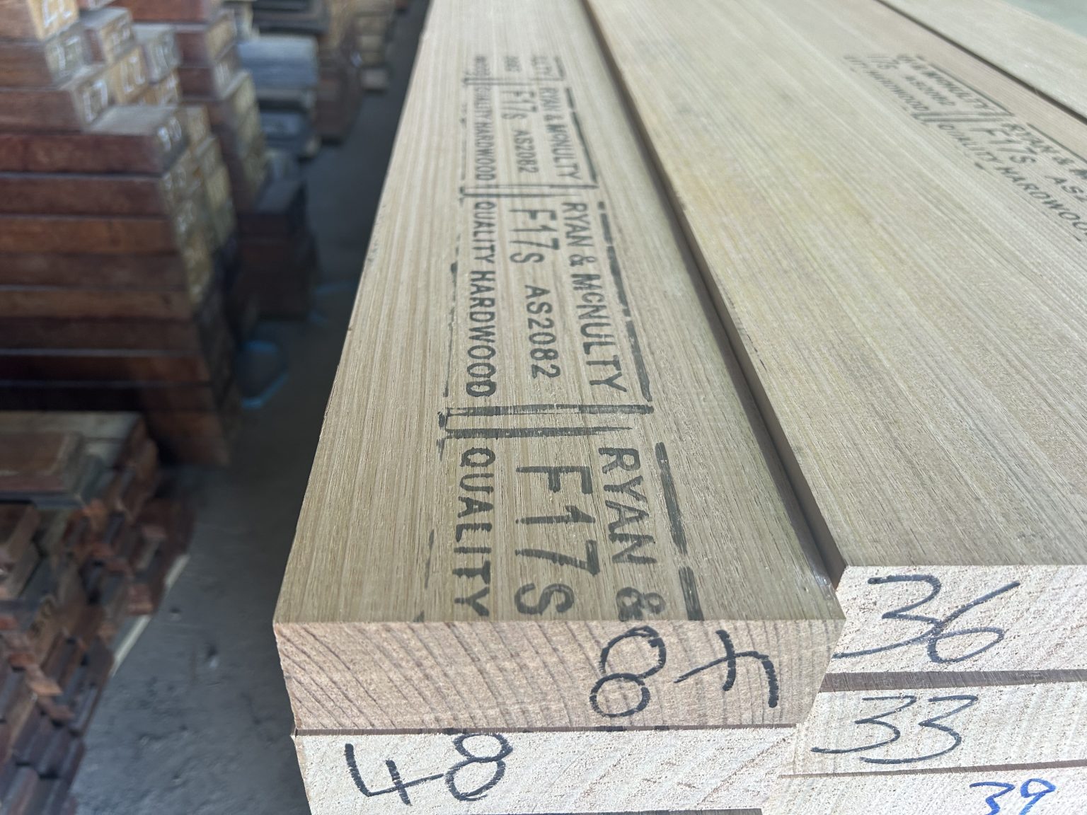 Hardwood Structural F17 KD 120x45mm - I Got Wood