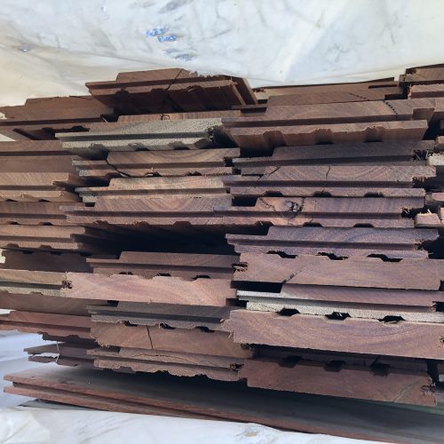 Spotted Gum Shiplap Cladding 125x19mm - I Got Wood