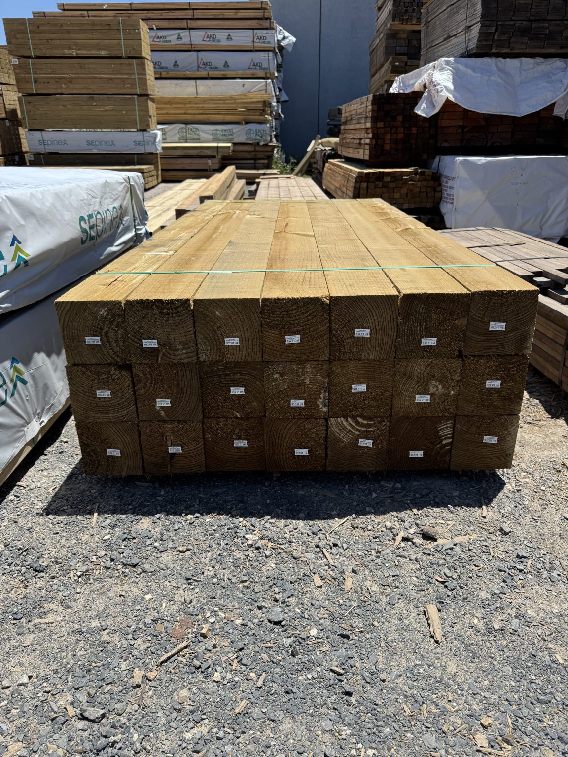 Treated Pine H4 150×150 Posts - I Got WoodI Got Wood